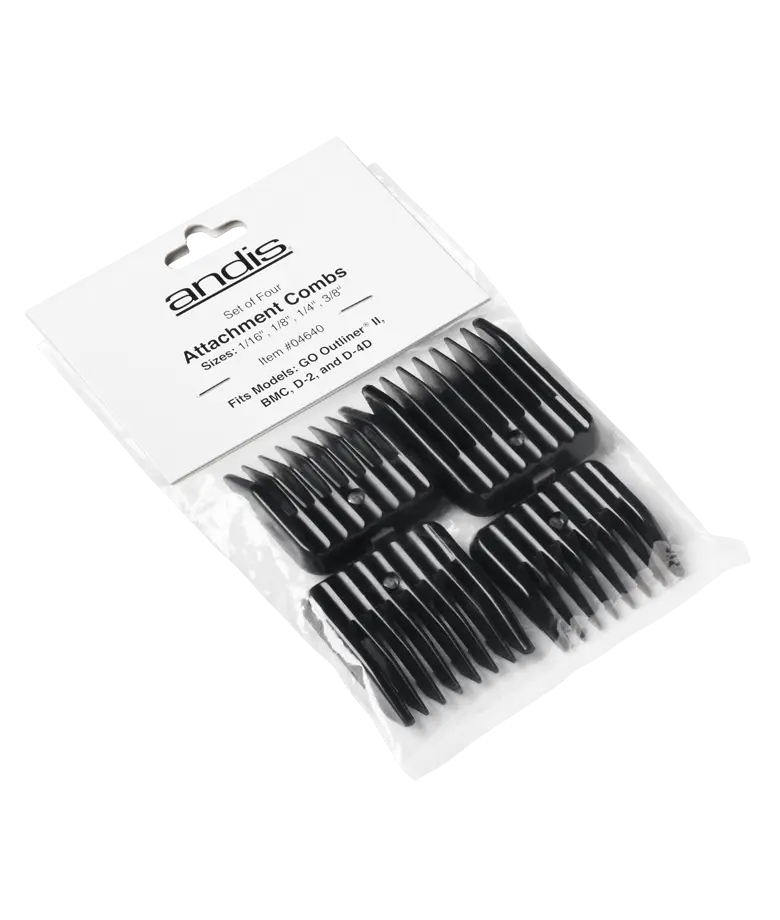 Snap On Blade Attachment Combs 4 Comb Set