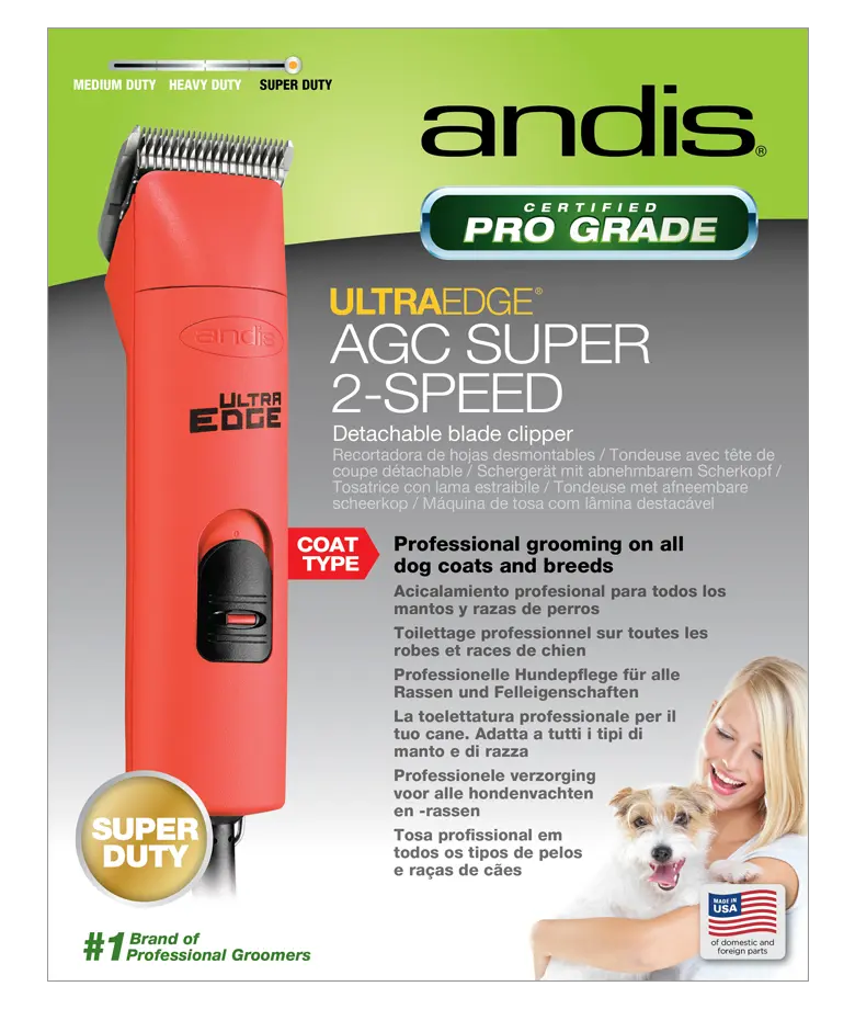 UltraEdge AGC Super 2 Speed Detach Blade Clipper Blaze